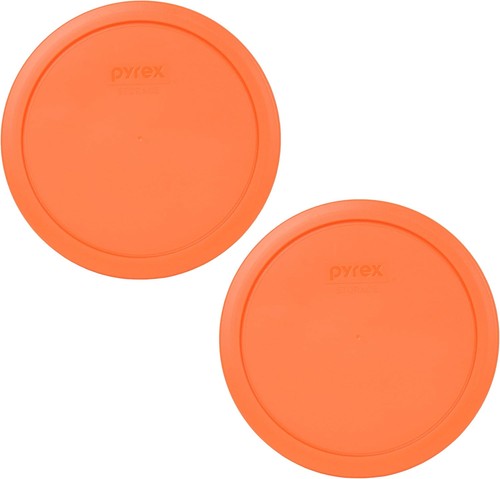 Pyrex 7402-PC 6/7-Cup Orange Food Storage Replacement Lid (2-Pack) - | eBay