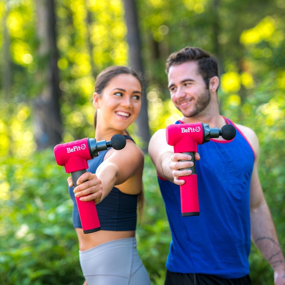 BEFIT MASSAGE GUN - Percussive Therapy Deep Tissue Relaxation Muscle Massager | eBay