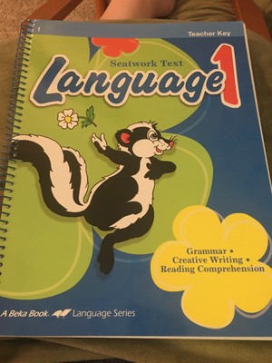 A Beka Language Seatwork Text 1 Teacher Key Third Edition | eBay