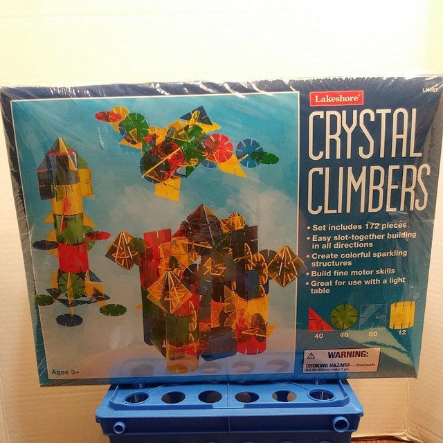 Lakeshore Crystal Climbers Complete Set Interlocking Building Block ...