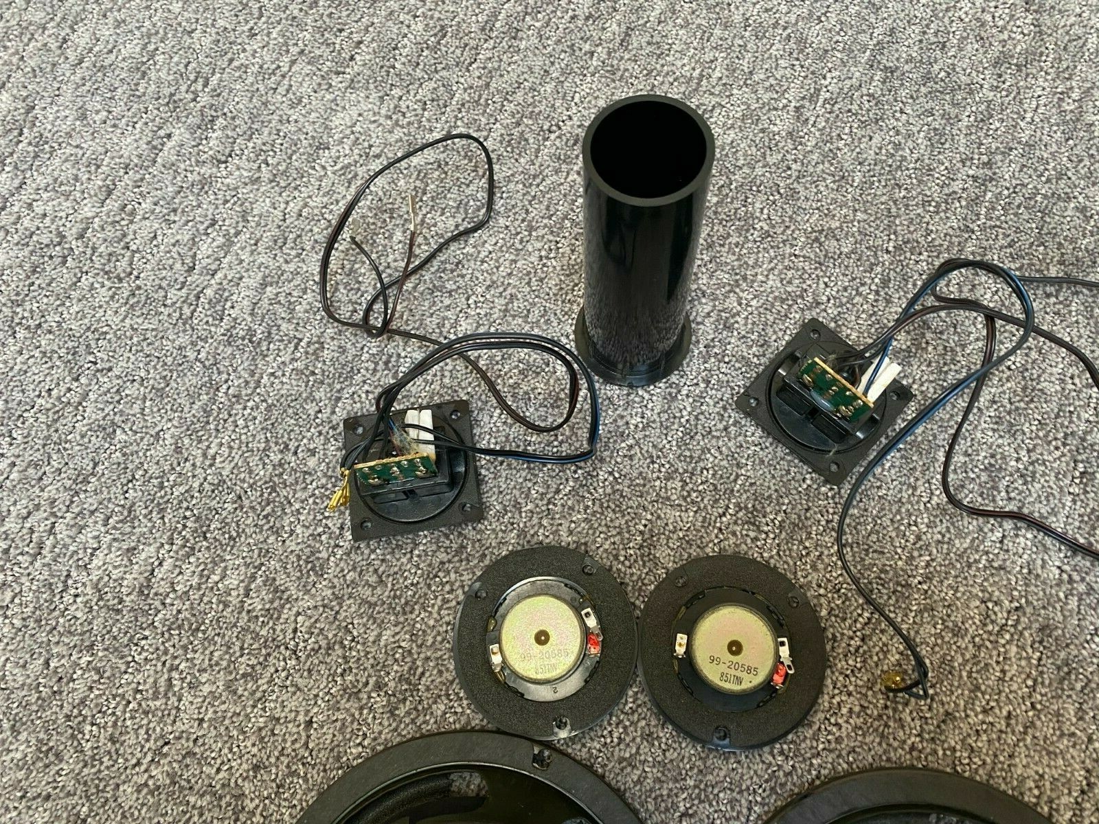 Vintage Advent A1103 speaker drivers,5 1/2",tweeters,crossovers,grills ...