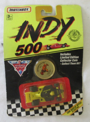 Matchbox - 1991 Indy 500 - Indy Race Car - Black & Yellow - #11 Indy ...