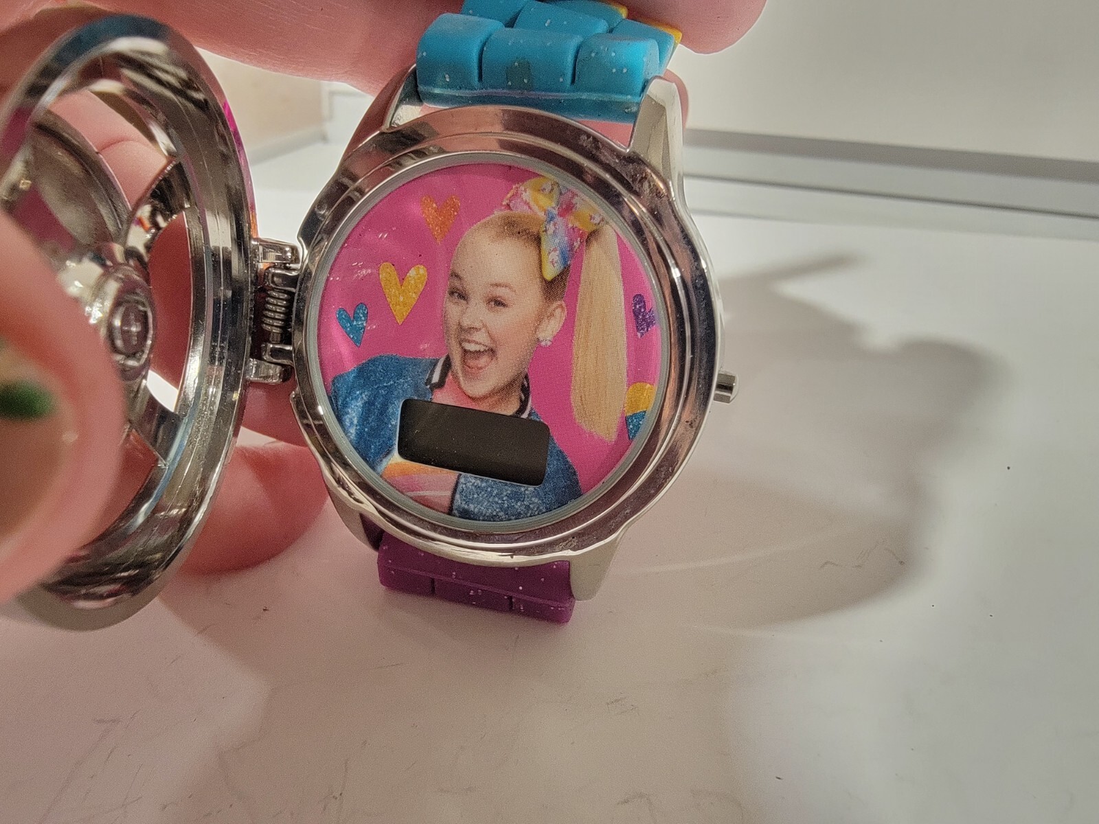 JOJO Siwa Kids Digital Spinner Watch - Gem
