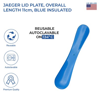 insulated Jaeger Lid Plate For Eyelid Procedures Surgical Ophthalmic ...