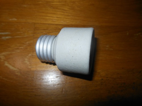 New 1-Piece Adapter Medium Base Porcelain Socket Extenders By ADL Model ...