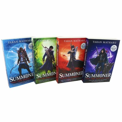 Summoner Series 4 Books Young Adult Collection Paperback Set By Taran ...