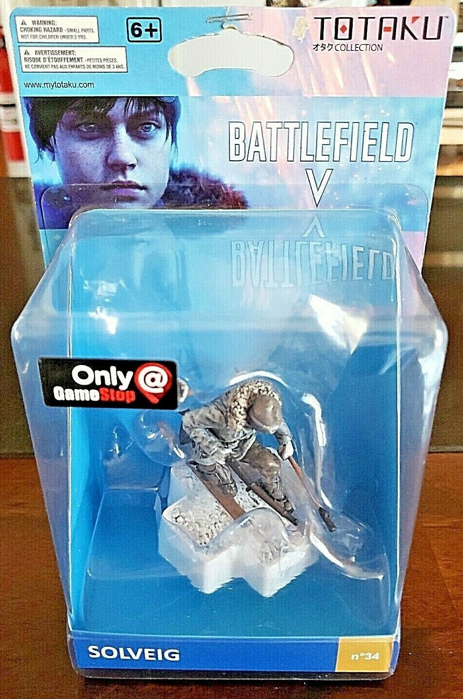 Totaku Battlefield V Solveig N. 34 GameStop First Edition NEW! A8 | eBay