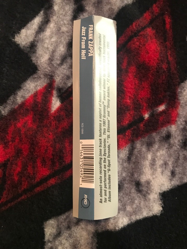 Frank Zappa Jazz From Hell CD With Obi USA Pressing | eBay