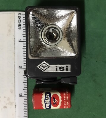 VINTAGE CAMERA FLASH UNIT , AGFA ISI , MADE IN GERMANY | eBay Australia