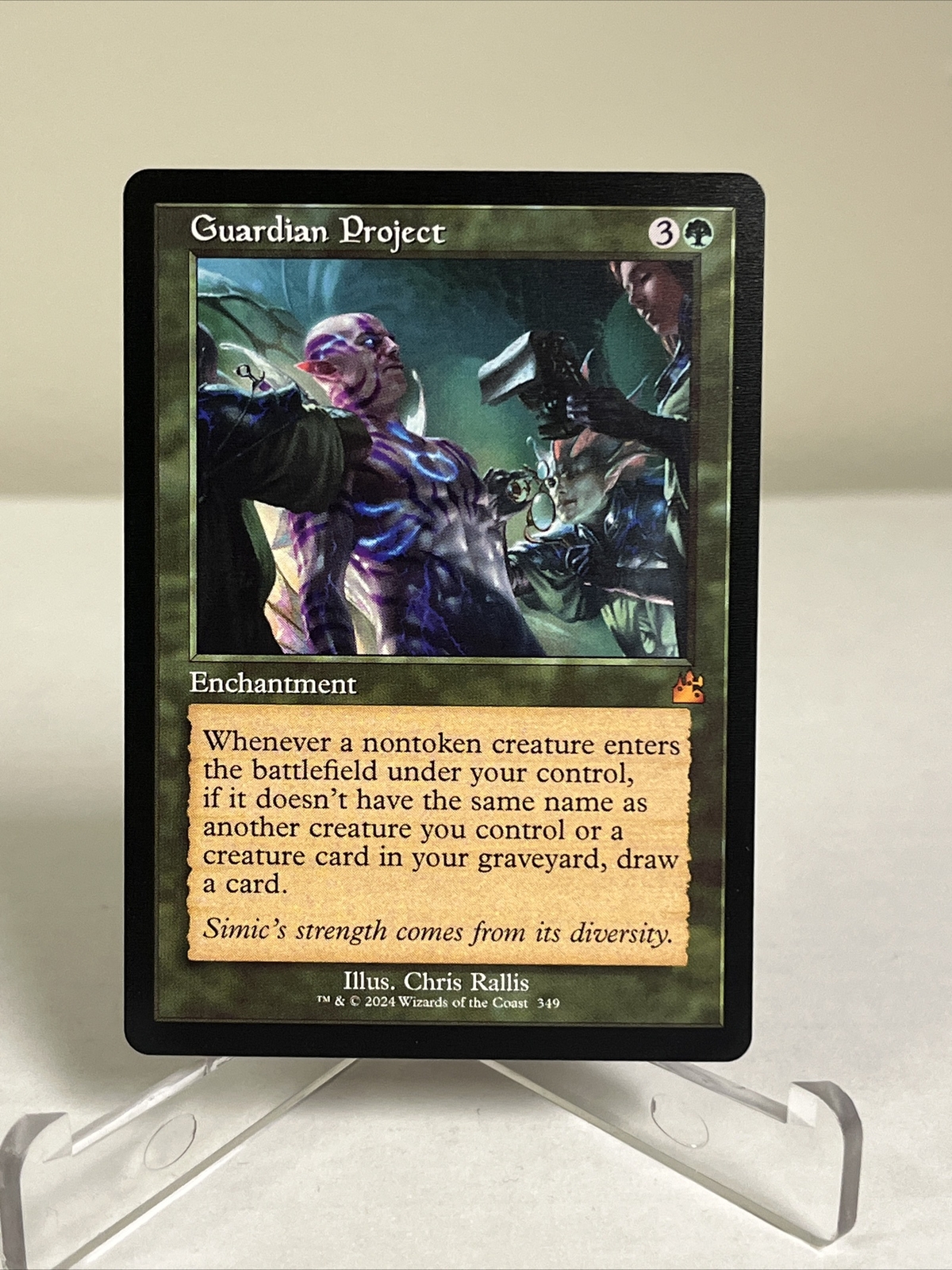 MTG - Guardian Project - Mythic Retro Frame - Ravnica Remastered - 349 ...