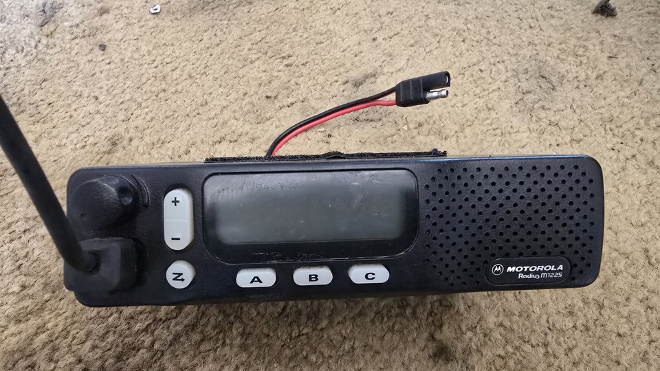 Motorola Radius M1225 Mobile Two-Way Radio with Microphone | eBay