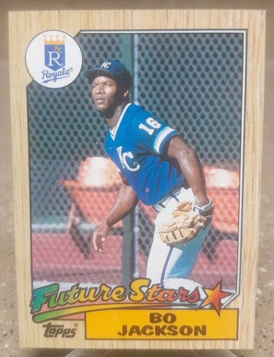Bo Jackson 1987 Topps #170 Future Stars Rookie Kansas City Royals | eBay