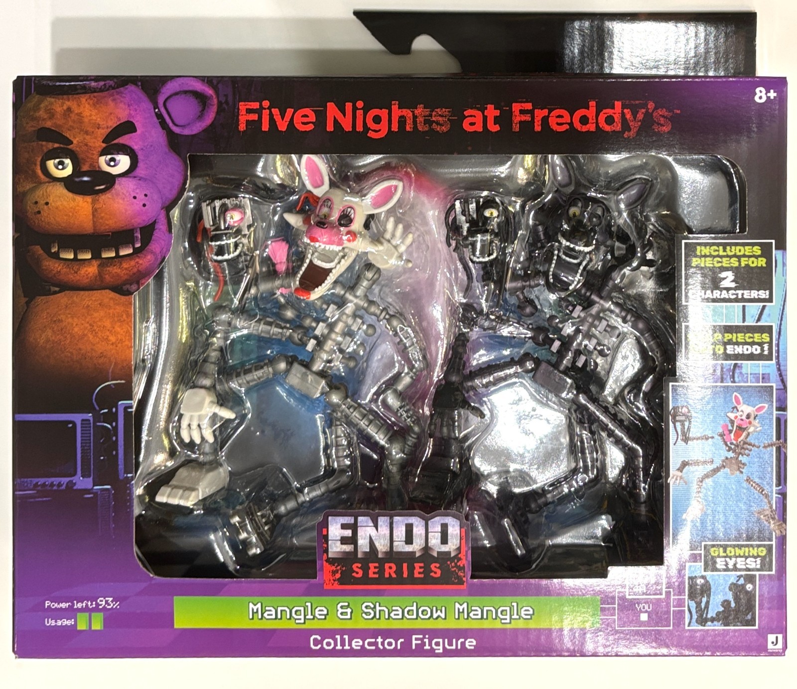 Five Nights at Freddy’s Endo Series 2 Mangle & Shadow Mangle FNAF ...