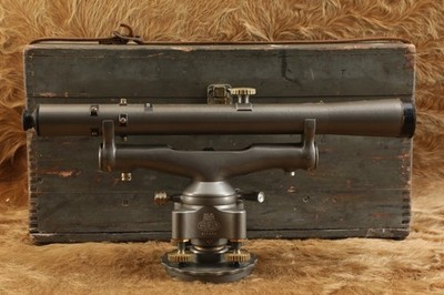 VTG WWII U.S. Army Brunson Surveying Transit Level Scope & Case 15 ...
