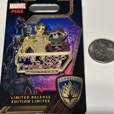 2023 Disney Parks Marvel Guardians of the Galaxy 3 Pin Rocket & Groot ...
