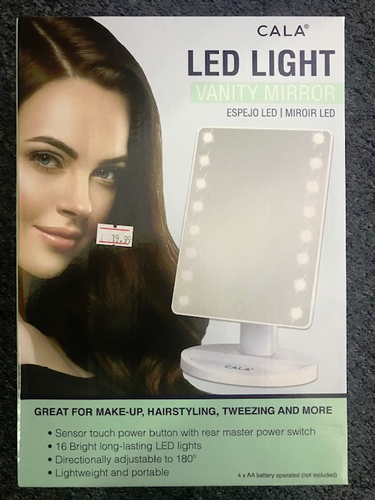 CALA LED LIGHT VANITY MIRROR FOR MAKE UP #69411 | eBay