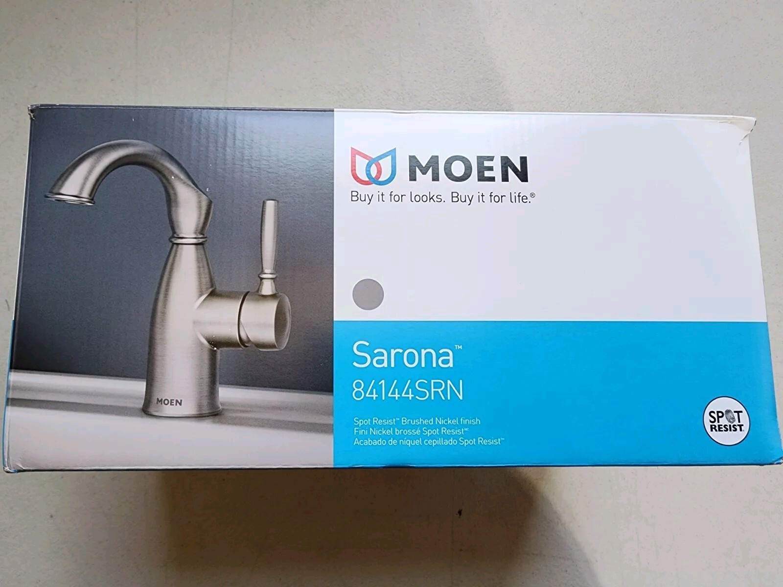 Moen Sarona 84144SRN Kitchen Faucet - Brushed Nickel 26508282083| eBay
