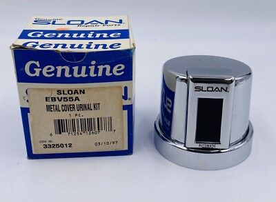 Genuine SLOAN EBV55A Urinal Metal Outside Cover Cap Kit 3325012 NEW | eBay
