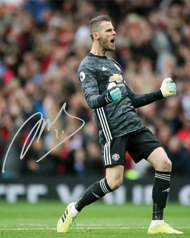 David De Gea - Manchester United Autograph Signed Photo Print | eBay UK