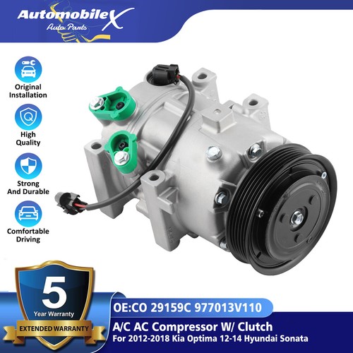 A/C Compressor CO 29159C 977013V110 For 12-14 Hyundai Sonata 12-18 Kia ...