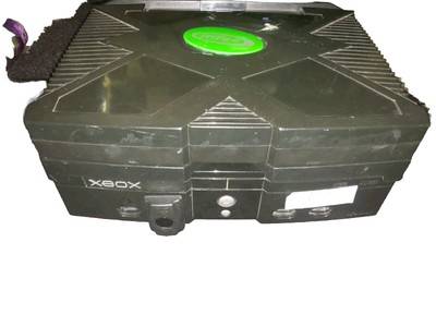 OG XBOX Classic With Intec Screen System Console Only for Parts or ...