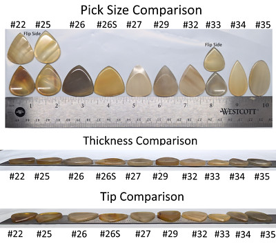 Turtle Shell Picks Guitar Mandolin Banjo - HIGHLY POLISHED | eBay