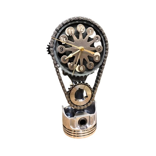 Chevy Small Block Rotating Timing Chain Clock by Clock9nine | eBay