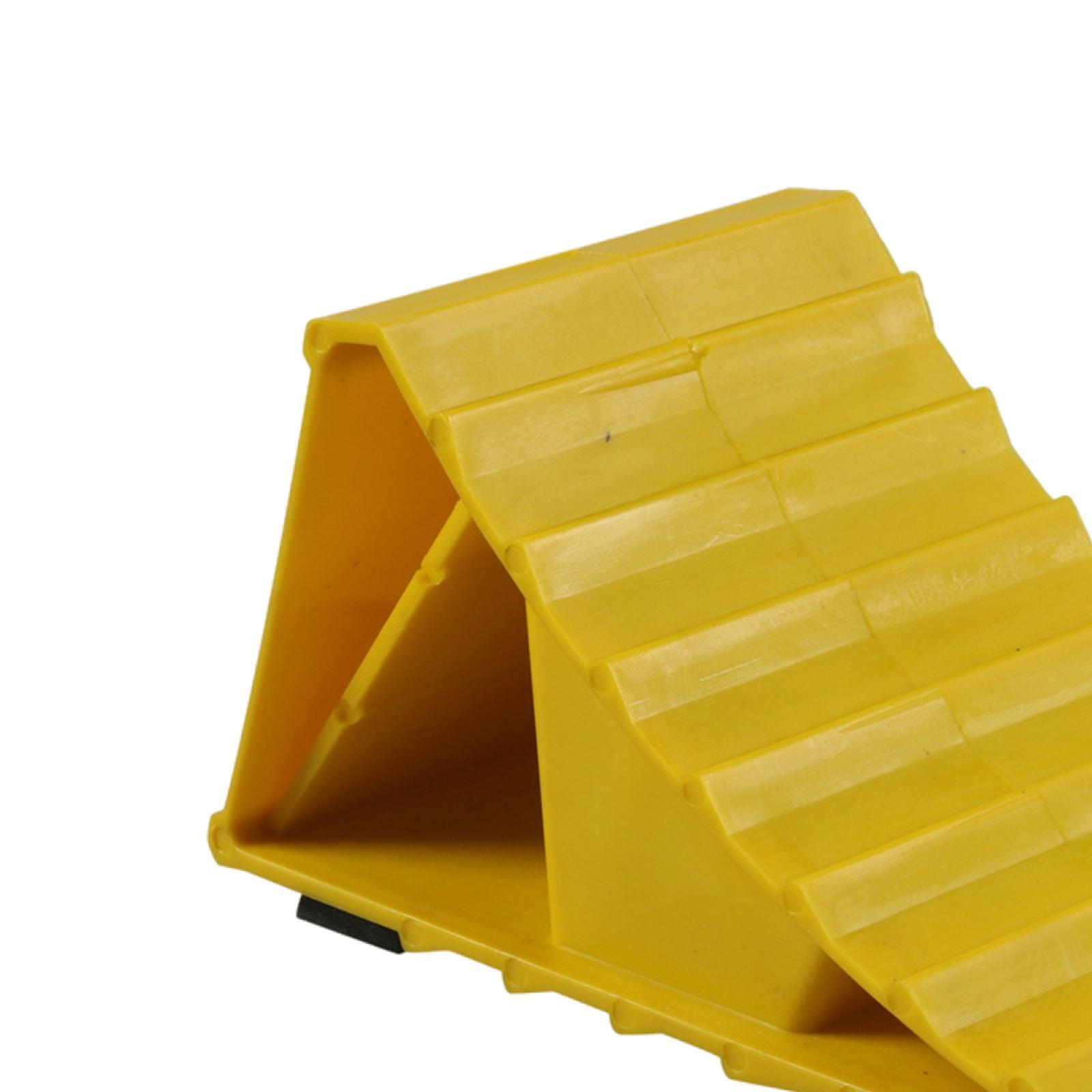 Travel Trailer RV Car Wheel Chock Triangle Base Durable Universal Tire ...