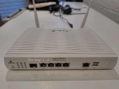 Draytek Vigor 2862 ADSL/VDSL2 VPN Firewall Router - White 4712909124379 ...