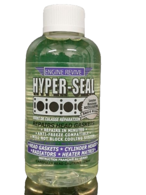ENGINE BLOCK HEAD GASKET REPAIR HYPER SEAL RADIATOR SEALER PETROL OR ...