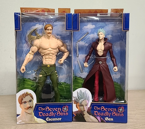 McFarlane Toys The Seven Deadly Sins Escanor and Ban Action Figures ...