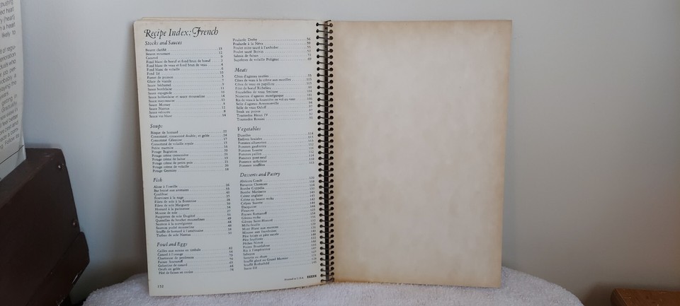 TIME-LIFE FOODS OF THE WORLD RECIPES: CLASSIC FRENCH COOKING PAPERBACK ...