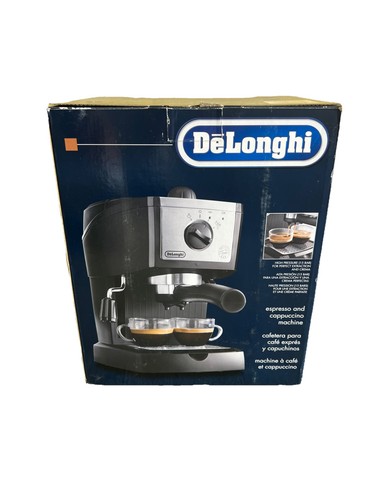 DeLonghi EC155 Espresso and Cappuccino with Swivel Jet Frother Machine ...