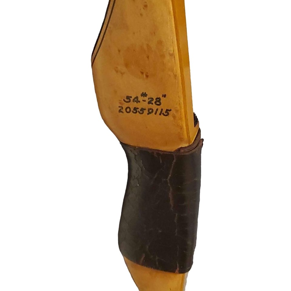 Vtg Recurve Bow 54 lbs 28" Archery Longbow Crossbow Sport RH | eBay