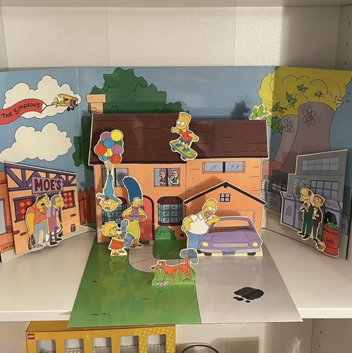 Rare The Simpsons Fox Promo Pop Up Display | eBay