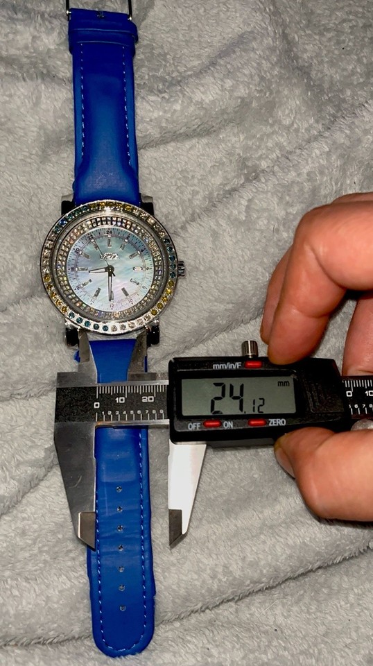 Mens Freeze Multi Colored Diamond Watch Joe Rodeo Don Benny Techno | eBay