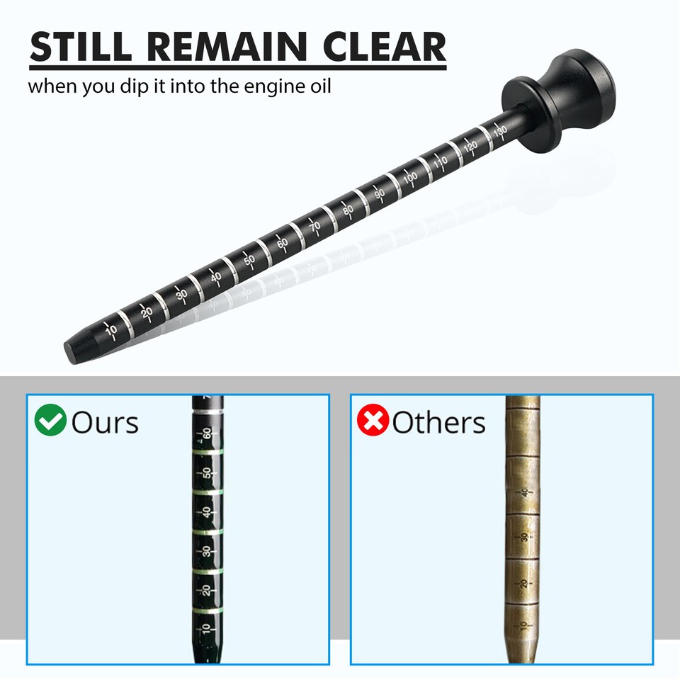 BEVINSEE Transmission Dipstick Tool For Jeep Cherokee Compass Patriot ...