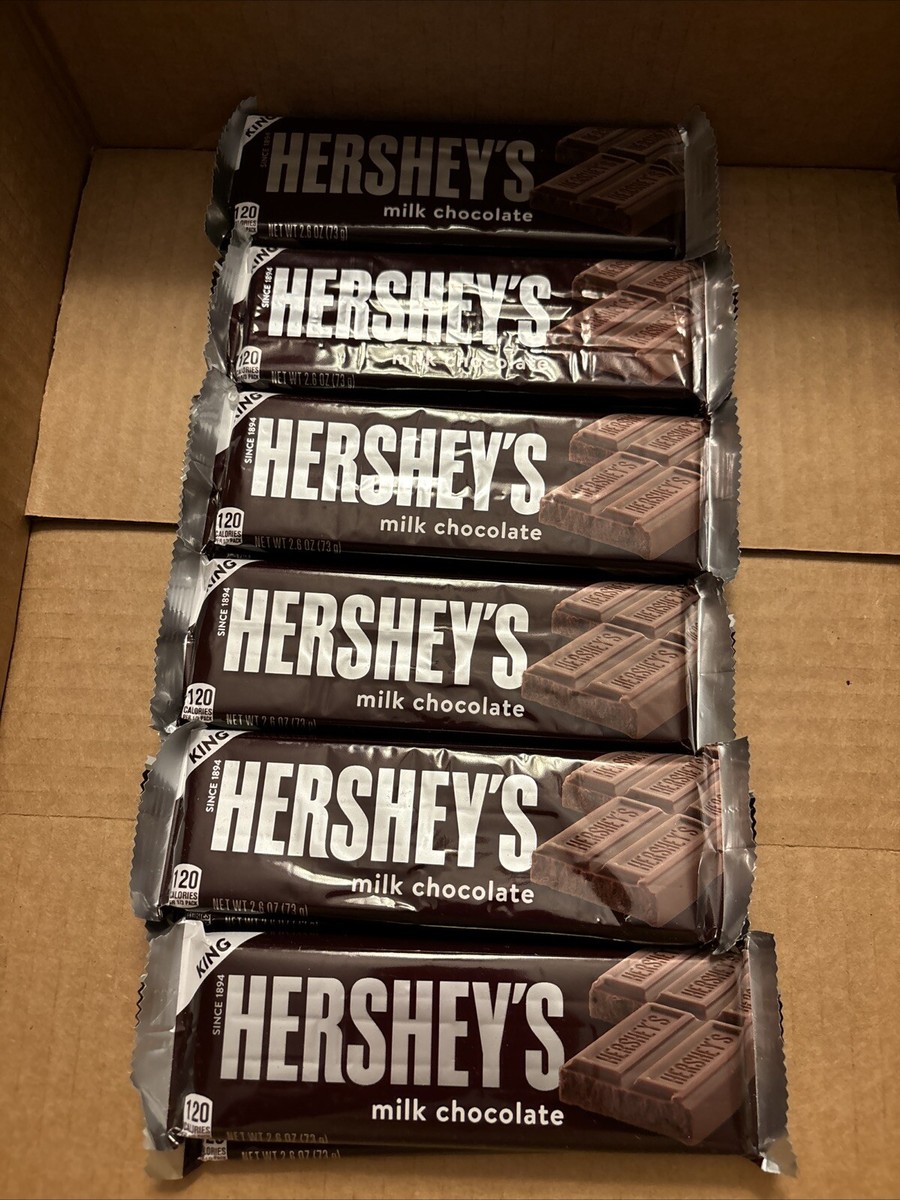 King Size Hershey Bar Size HERSHEY'S Milk Chocolate King Size Hearts