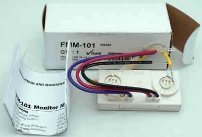Notifier FMM 101 Notifier Mini Monitor Module Fire Alarm safety | eBay
