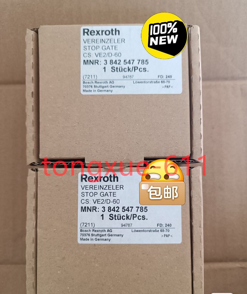 Brand new VE2/D-60 Rexroth 3842547785 Via FedEx or DHL | eBay