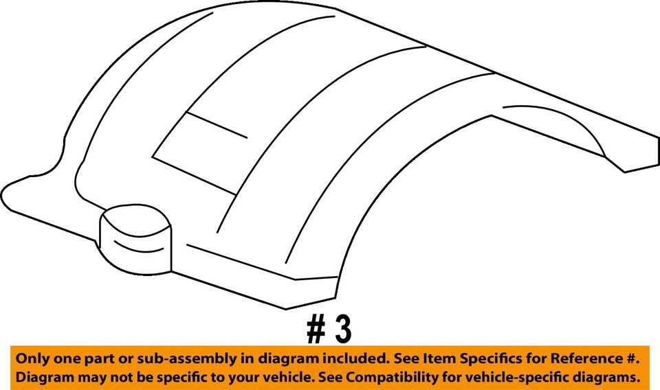 GM OEM 07-10 Sierra 2500 HD Engine Air Intake-Cover 20821430 | eBay