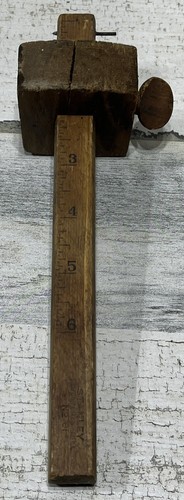 Vintage STANLEY No. 61 Wood Scribe Marking Gauge Ruler | eBay