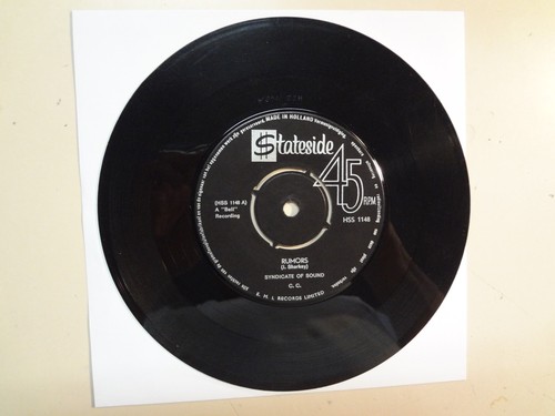 SYNDICATE OF SOUND: Rumours- Upper Hand-Holland 7" 66 Stateside EMI HSS ...