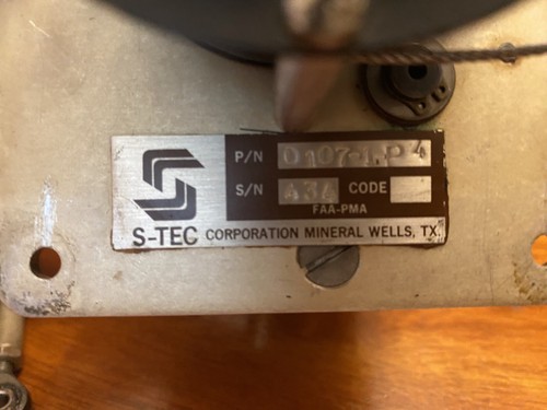 STEC 60-2 Autopilot Pitch Servo W/Mounting Bracket | eBay