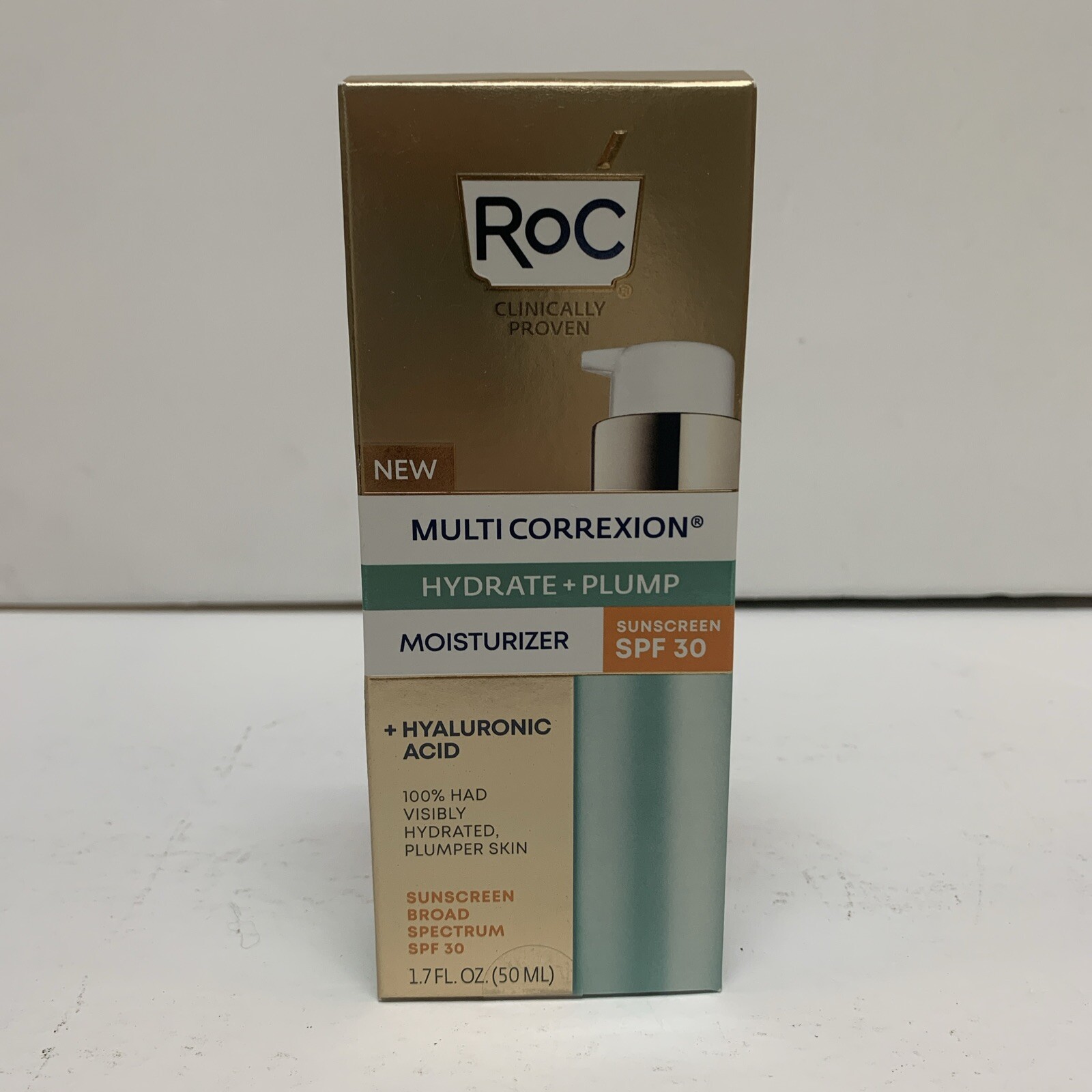 RoC MULTI CORREXION Hydrate Plump Moisturizer With SPF 30 - 1.7 fl oz ...
