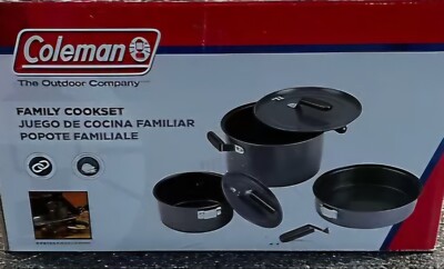 Coleman 6 Pieces Steel Camping Mess Kits | eBay