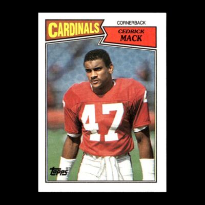Cedrick Mack 1987 Topps St. Louis Cardinals #338 R326G 31 | eBay