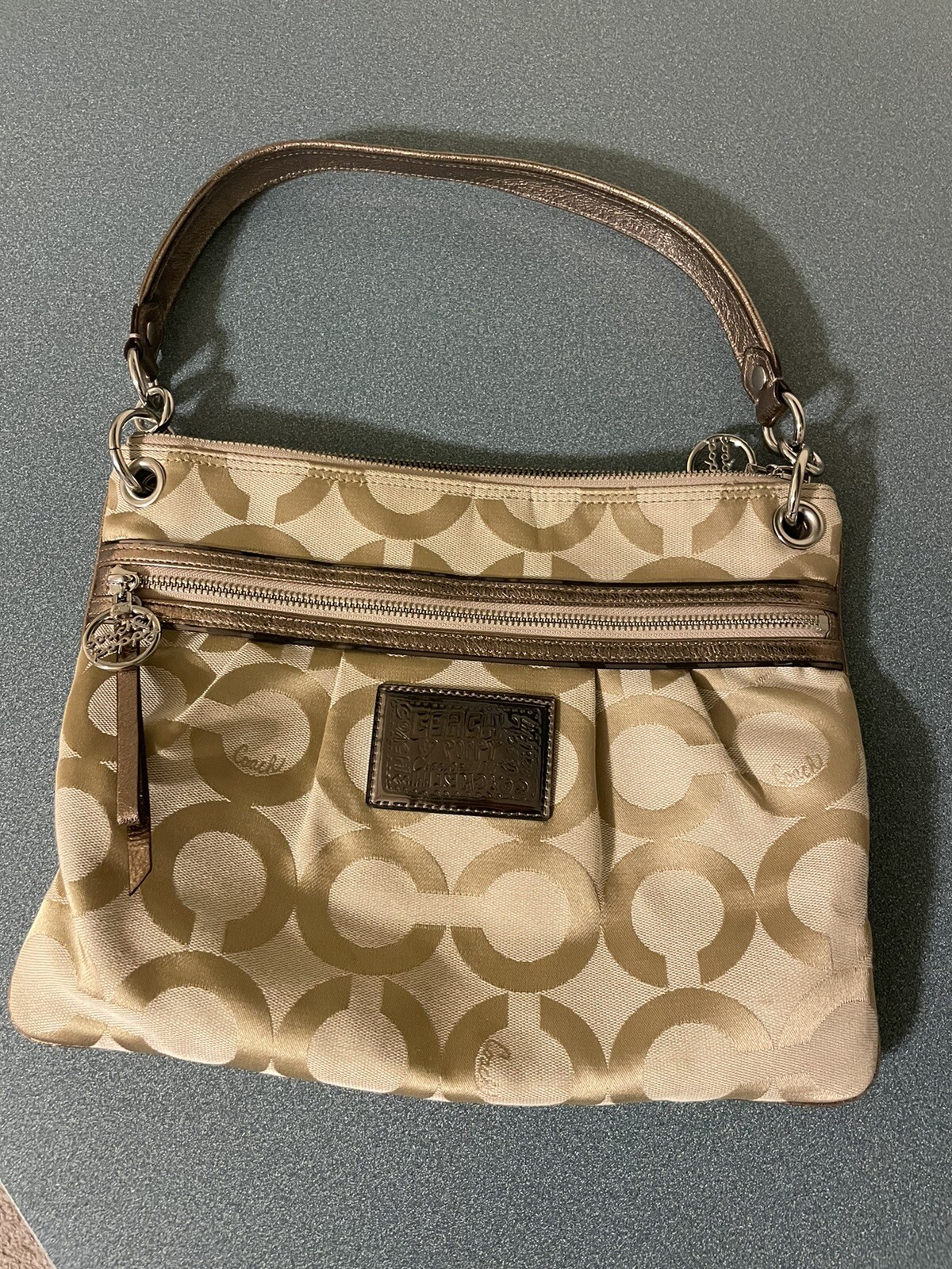 Coach Poppy crossbody handbag - Gem