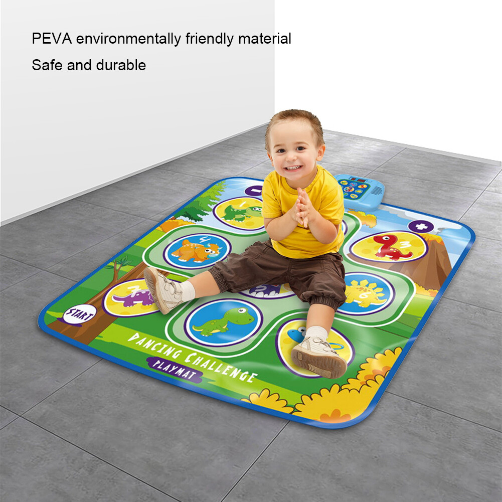 Dance Mat Toy 5 Game Modes Music Blanket Anti Slip for Boys Girls ...