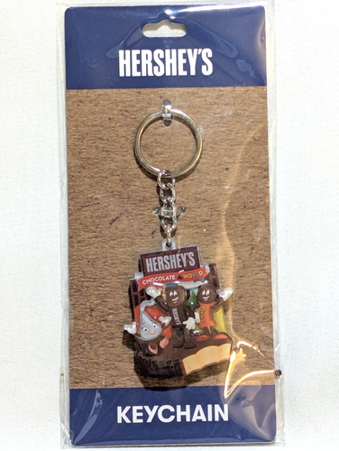 NIP Hershey's keychain kiss bar Reese stand on peanut butter cup chocolate world | eBay